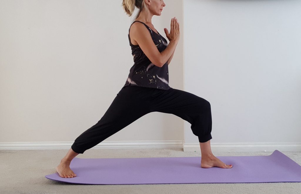 How To Do Warrior One Yoga Pose Properly - Niki Wibrow